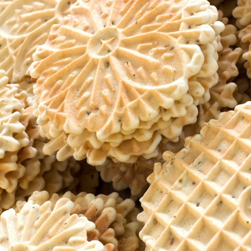 Classic Italian Pizzelle Cookies | Walking on Sunshine Recipes