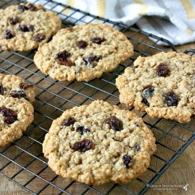 Classic Oatmeal Cookies Recipe Recipe - Walking On Sunshine Recipes