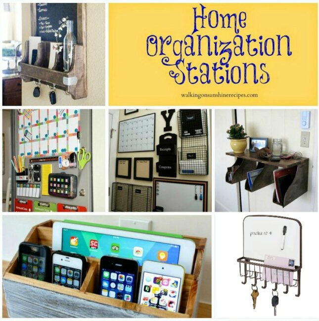 Command Stations and How to Create Easy Home Organization