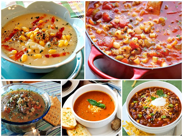 15 Delicious Soup Recipes - Walking On Sunshine Recipes