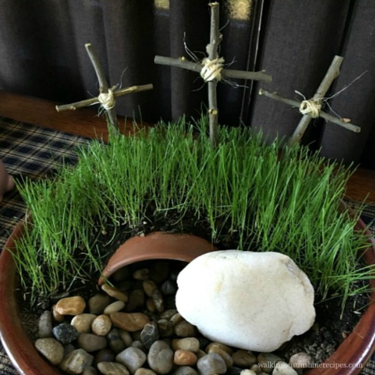 How to Make a Resurrection Garden for Easter | Walking on Sunshine