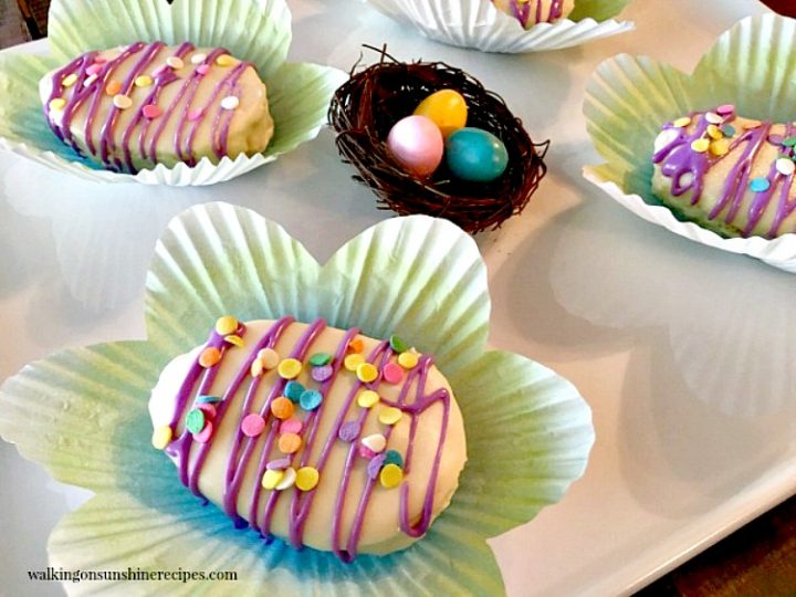 Mini Easter Cake Ideas - Walking On Sunshine Recipes