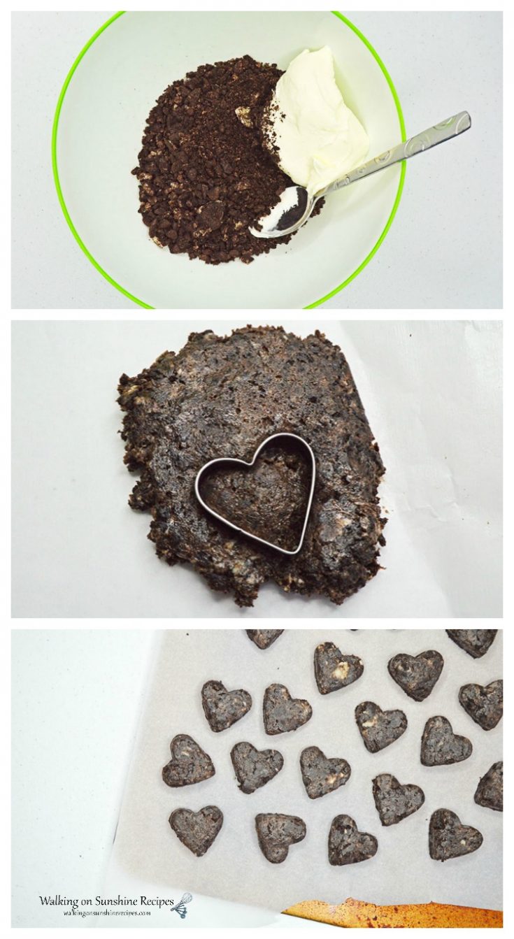 Heart Shaped Oreo Truffles | Walking on Sunshine Recipes