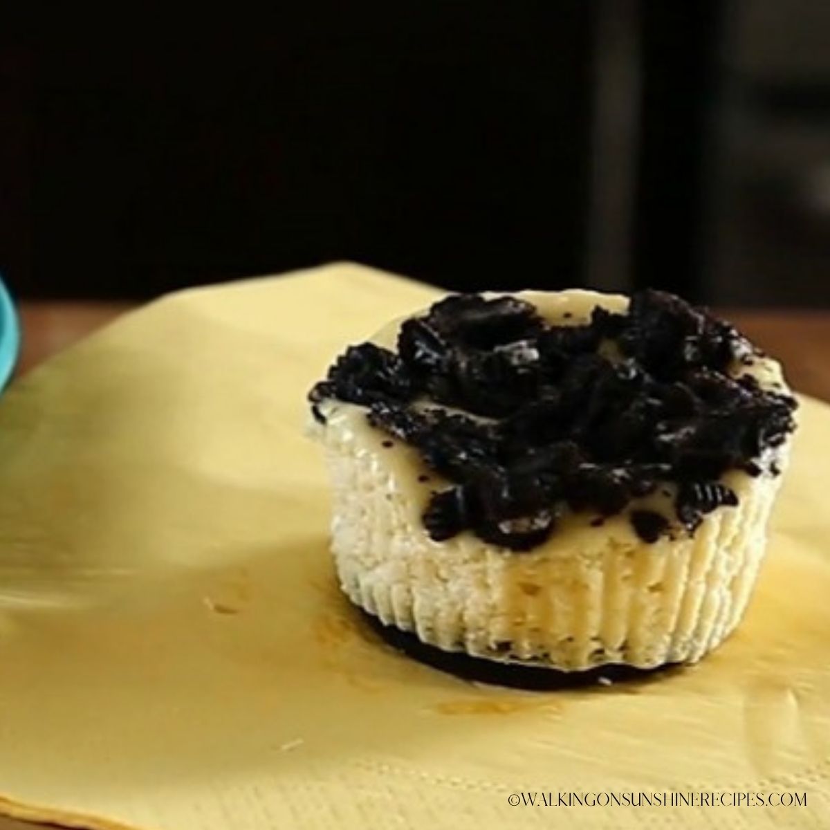 Mini Oreo Cheesecakes with Recipe Video | Walking on Sunshine