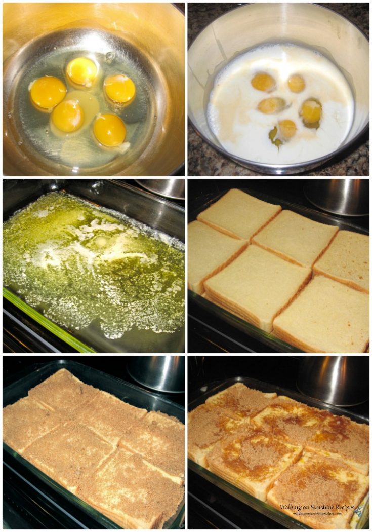 Texas Toast French Toast Casserole | Walking on Sunshine