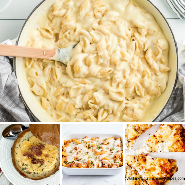 12 Easy Delicious Cheesy Recipes - Walking On Sunshine Recipes