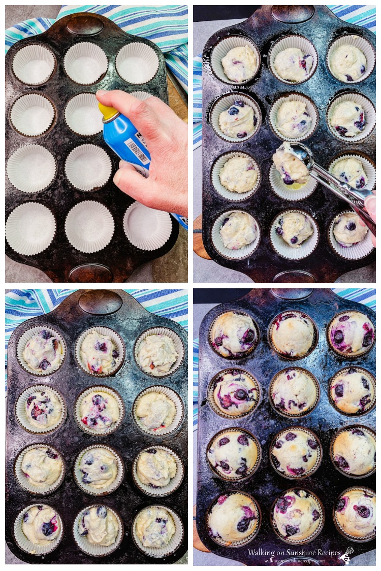 Homemade Blueberry Muffins | Walking on Sunshine Recipes
