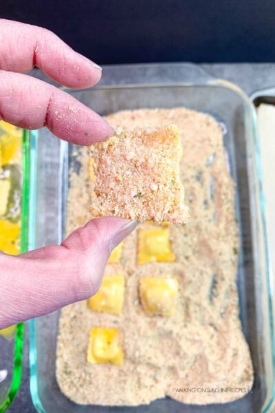 Air Fryer Mini Ravioli Appetizer - Walking On Sunshine Recipes