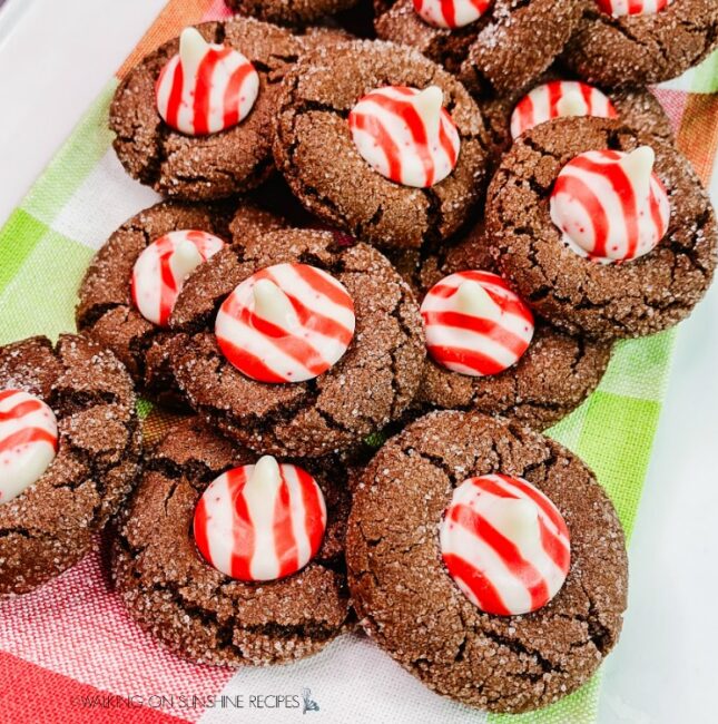 Peppermint Christmas Cookies - Walking On Sunshine Recipes