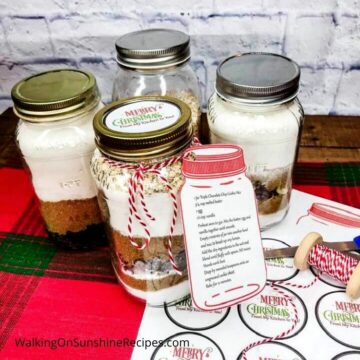 Mason Jar Snack Gift Ideas - Walking On Sunshine Recipes
