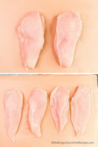 How to Make Thin Chicken Cutlets - Walking On Sunshine Recipes