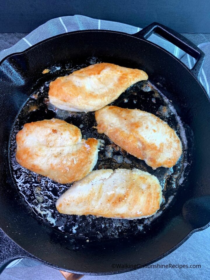 Sauteed Chicken Cutlets - Walking On Sunshine Recipes
