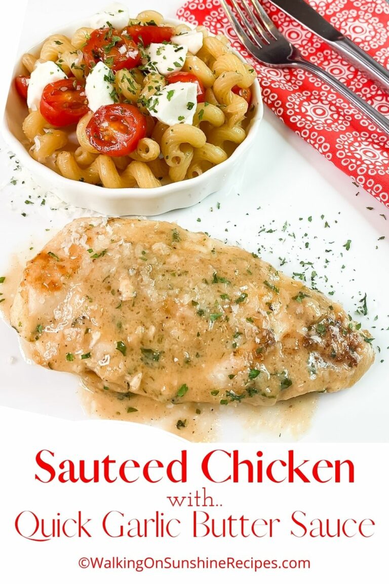 Sauteed Chicken Cutlets - Walking On Sunshine Recipes