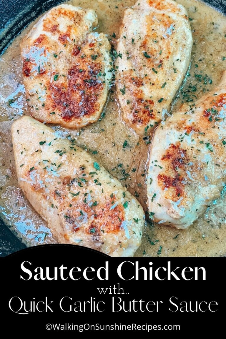 Sauteed Chicken Cutlets - Walking On Sunshine Recipes