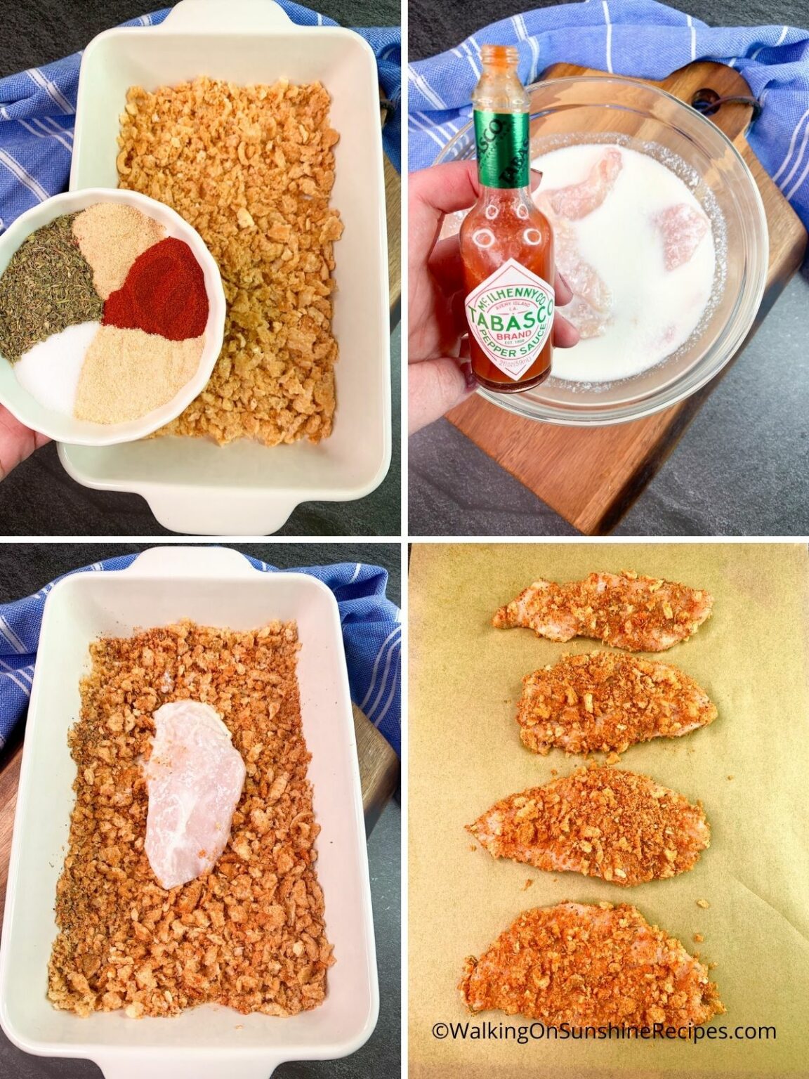 Healthy Breaded Chicken Cutlets - Walking On Sunshine Recipes