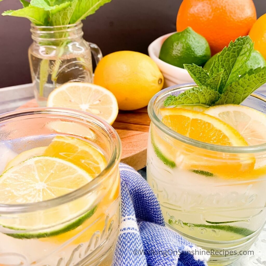 Fruit Infused Drink Recipes - Walking On Sunshine Recipes