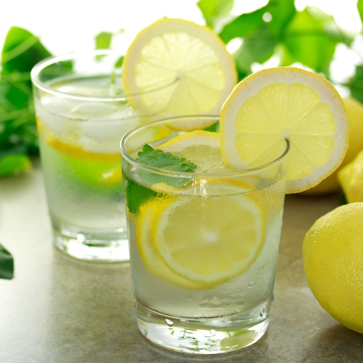 Flavored Water Recipes with Lemon - Walking On Sunshine Recipes