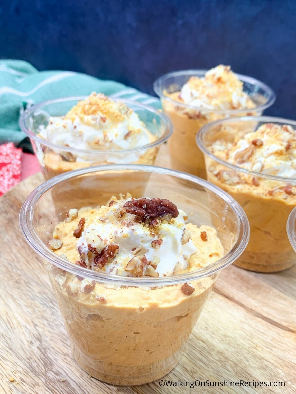 Pumpkin Cheesecake Pudding - Walking On Sunshine Recipes