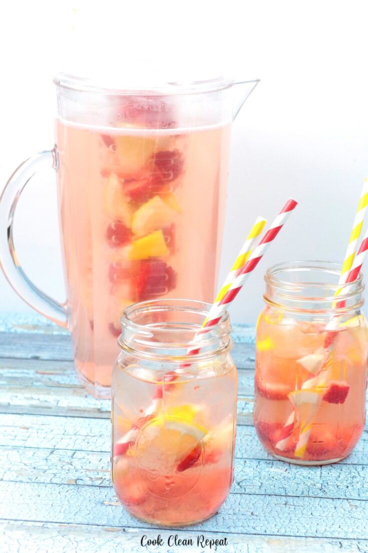Flavored Water Recipes with Lemon - Walking On Sunshine Recipes