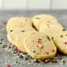 Shortbread Christmas Cookies - Walking On Sunshine Recipes