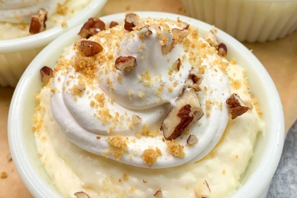 Easy Dessert with Instant Sugar Free Cheesecake Pudding Mix - Walking ...