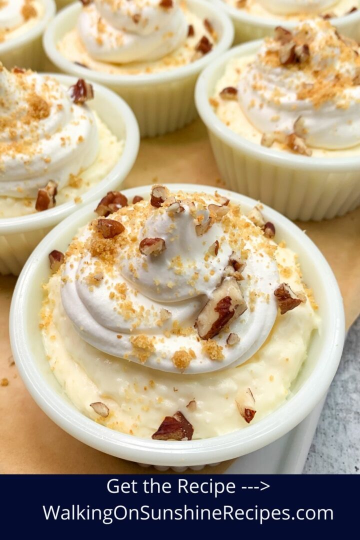 Instant Cheesecake Pudding - Walking On Sunshine Recipes