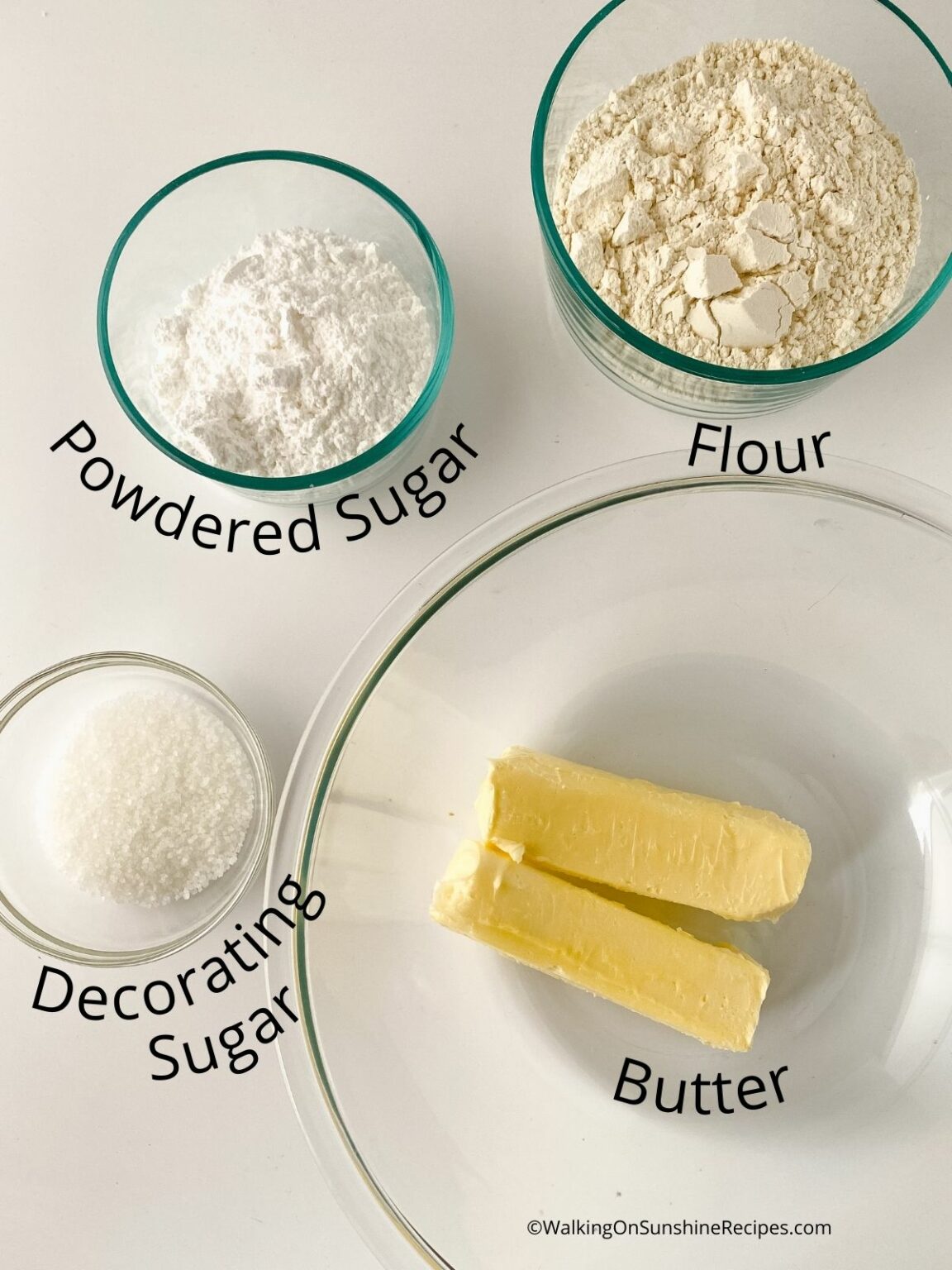 Christmas Shortbread Cookies - Walking On Sunshine Recipes