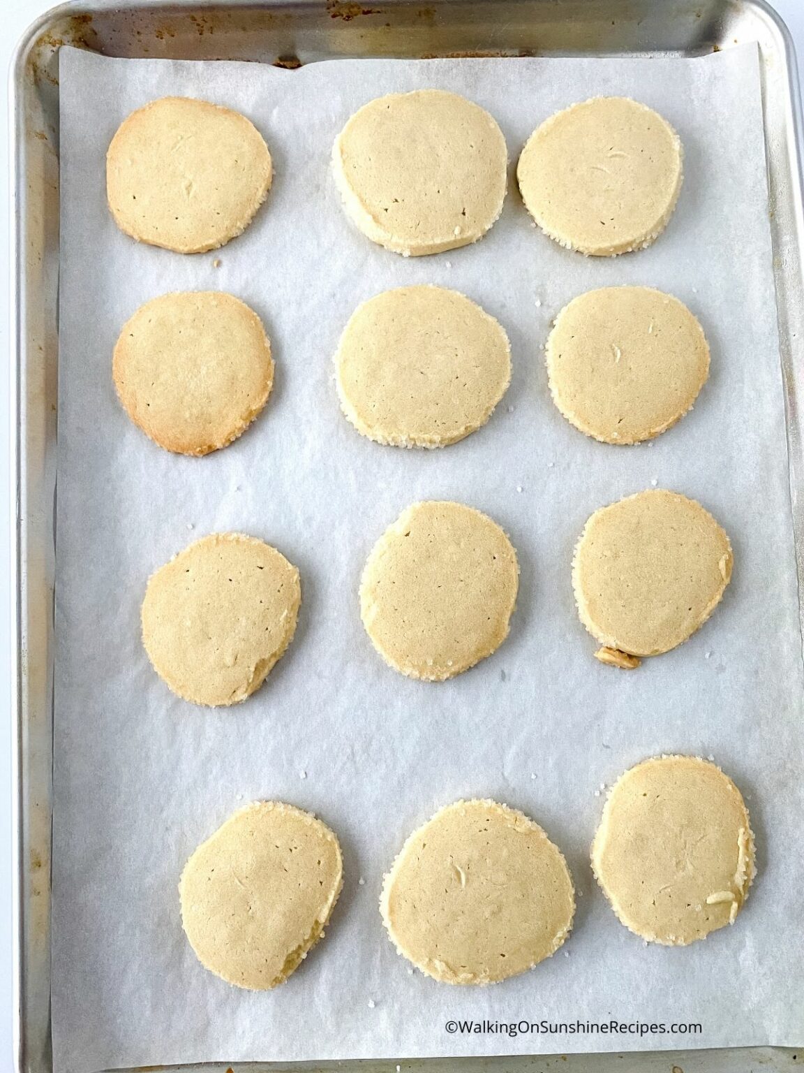 Christmas Shortbread Cookies - Walking On Sunshine Recipes