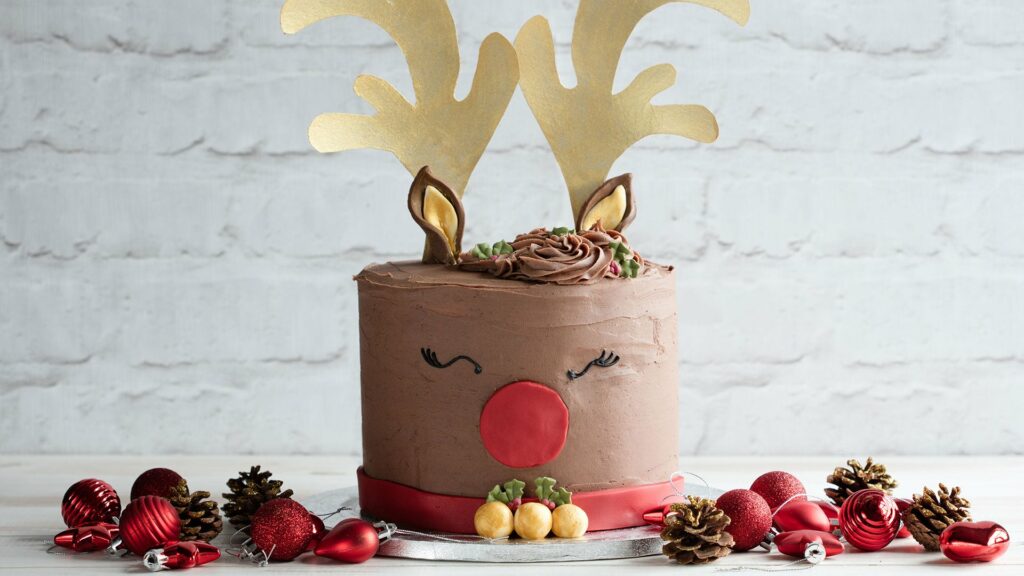 12 Reindeer Cake Ideas - Walking On Sunshine Recipes