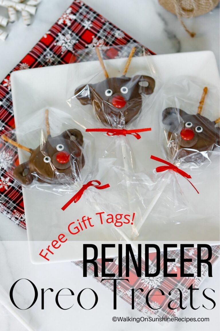 Reindeer Treats - Walking On Sunshine Recipes