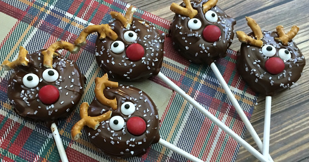 Oreo Reindeer cookies - Walking On Sunshine Recipes