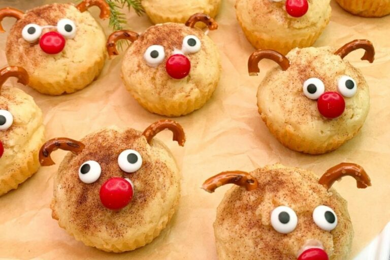 Reindeer Muffins - Walking On Sunshine Recipes