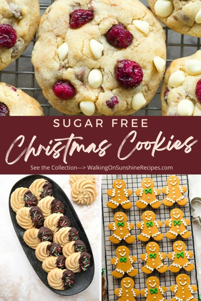 17 Sugar Free Christmas Cookies - Walking On Sunshine Recipes