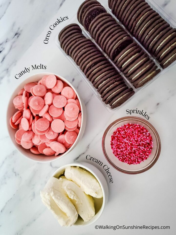 Valentine's Day Oreo Truffles - Walking On Sunshine Recipes