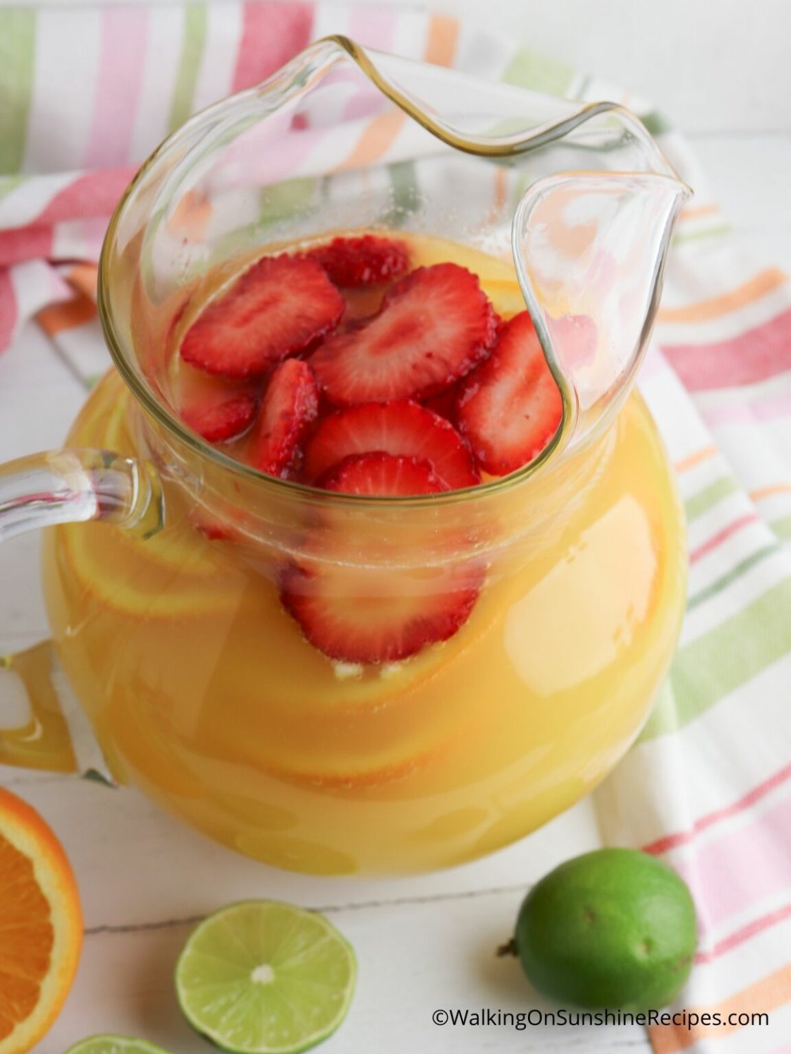 Easter Brunch Punch - Walking On Sunshine Recipes