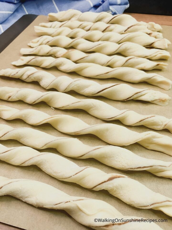 Chocolate Puff Pastry Twists - Walking On Sunshine Recipes