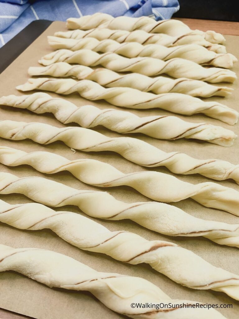 Chocolate Puff Pastry Twists - Walking On Sunshine Recipes