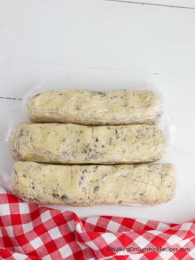 Refrigerator Cookies - Walking On Sunshine Recipes