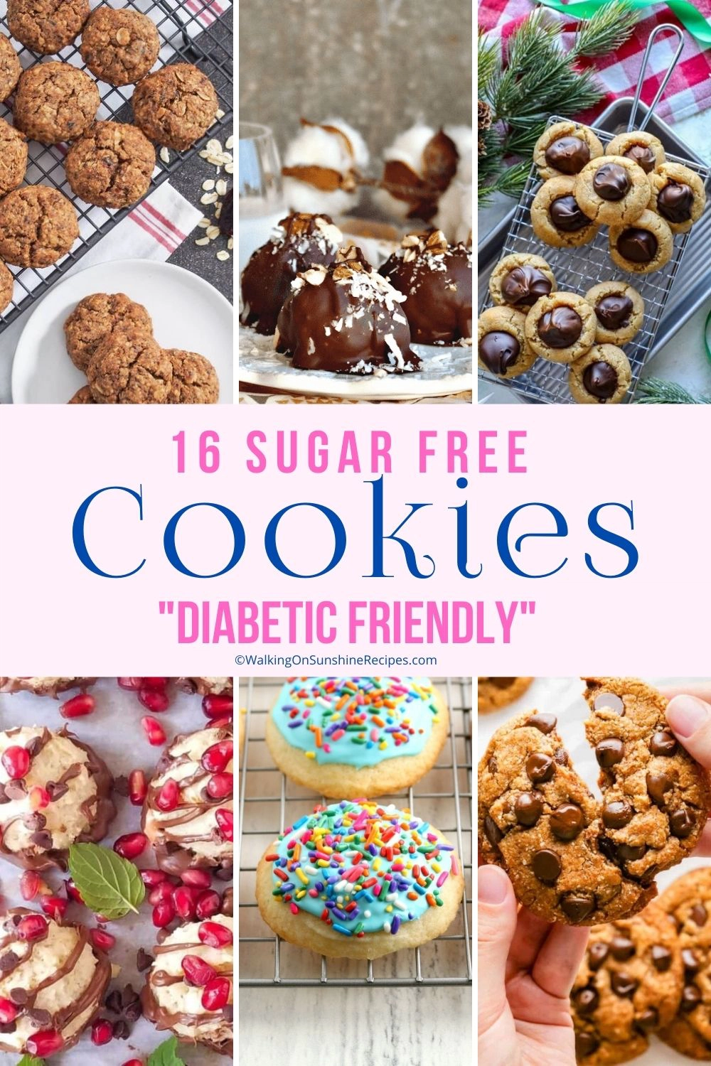 Sugar Free Cookies - Walking On Sunshine Recipes