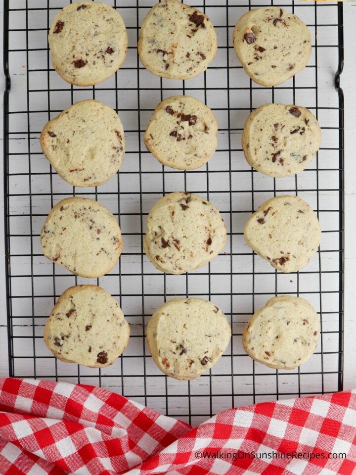 Refrigerator Cookies - Walking On Sunshine Recipes