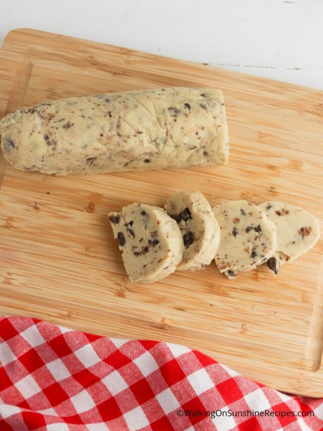 Refrigerator Cookies - Walking On Sunshine Recipes