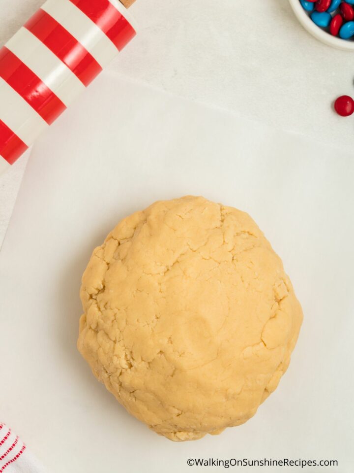 Sugar Cookie Flag - Walking On Sunshine Recipes