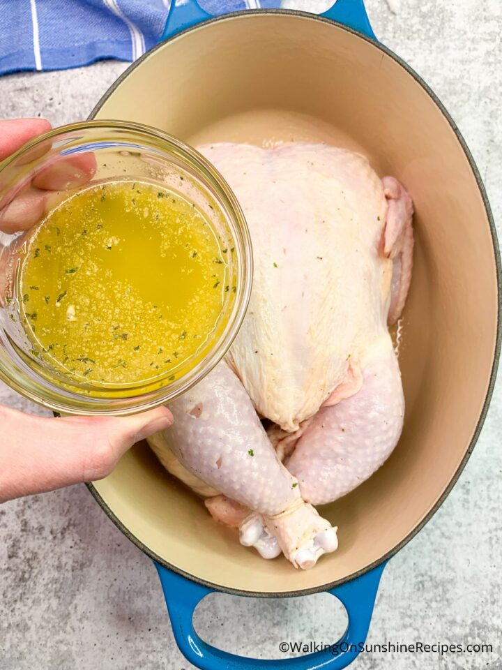Dutch Oven Whole Chicken (Juicy, Tender & Easy One-Pot Dinner ...