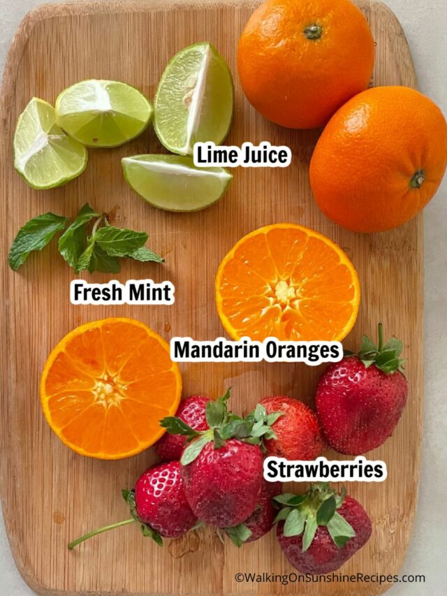 Strawberry Infused Water - Walking On Sunshine Recipes