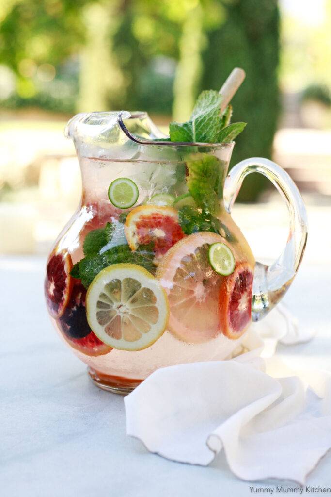 Fruit Infused Drink Recipes - Walking On Sunshine Recipes