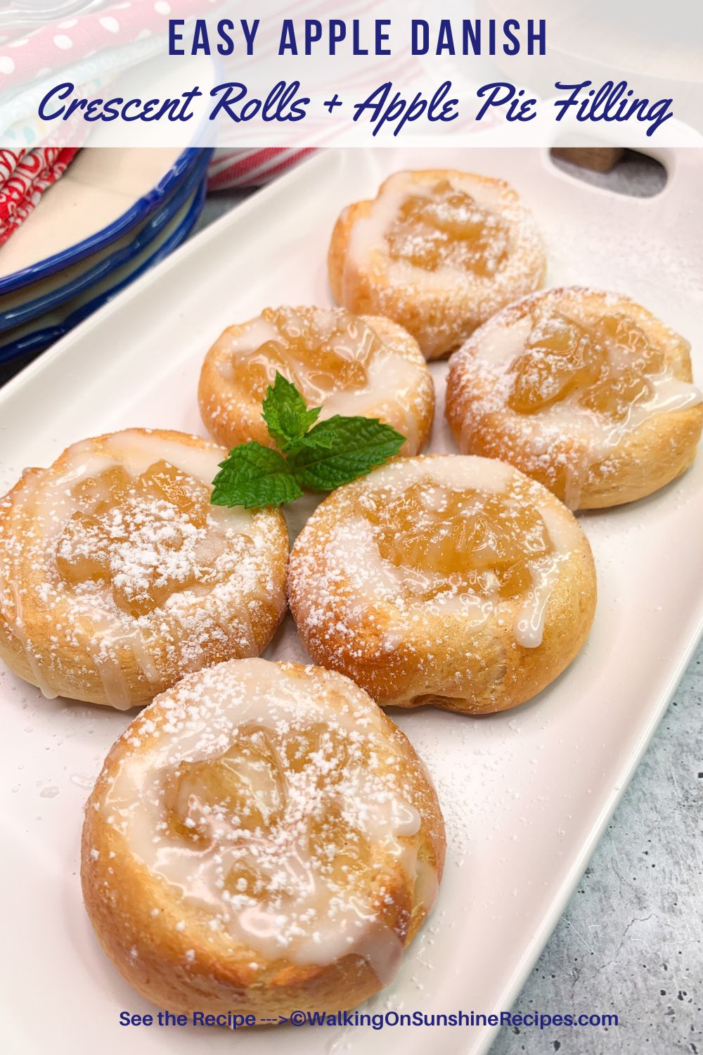 Apple Danish - Walking On Sunshine Recipes