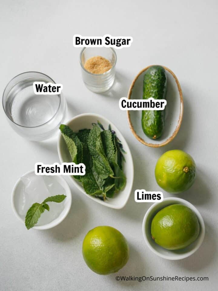 Fresh Lime Water - Walking On Sunshine Recipes
