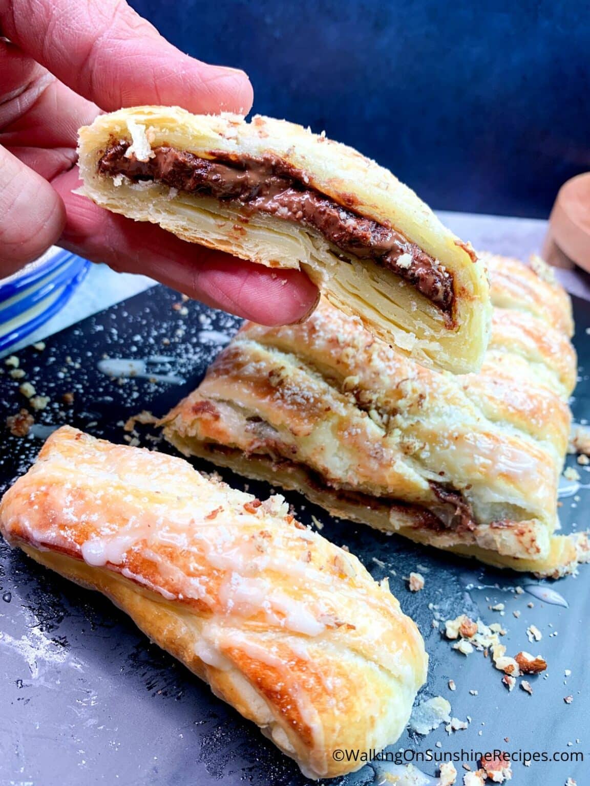Chocolate Puff Pastry - Walking On Sunshine Recipes