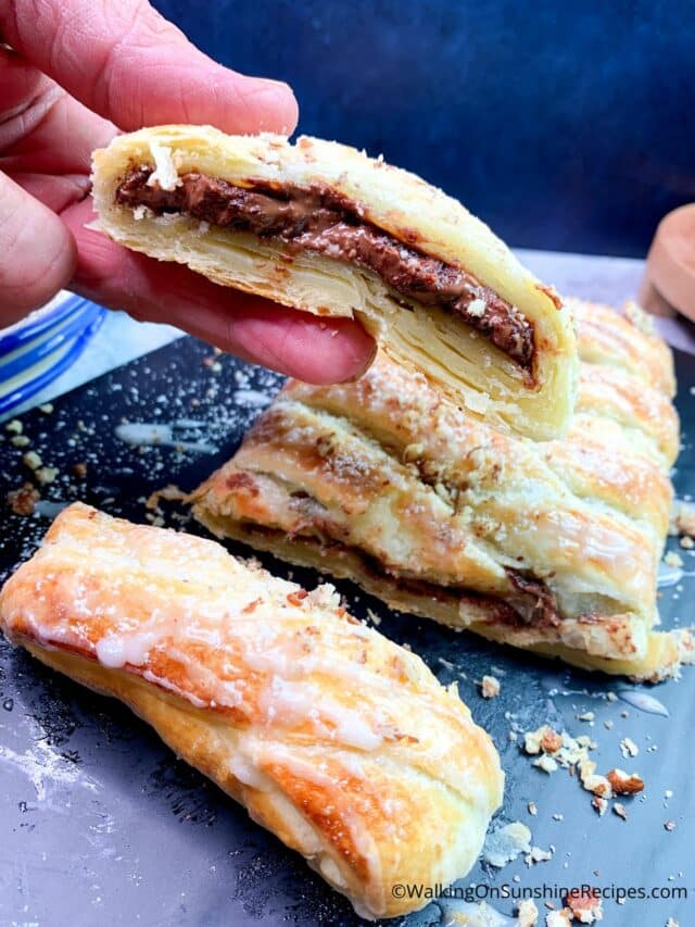 Chocolate Puff Pastry - Walking On Sunshine Recipes
