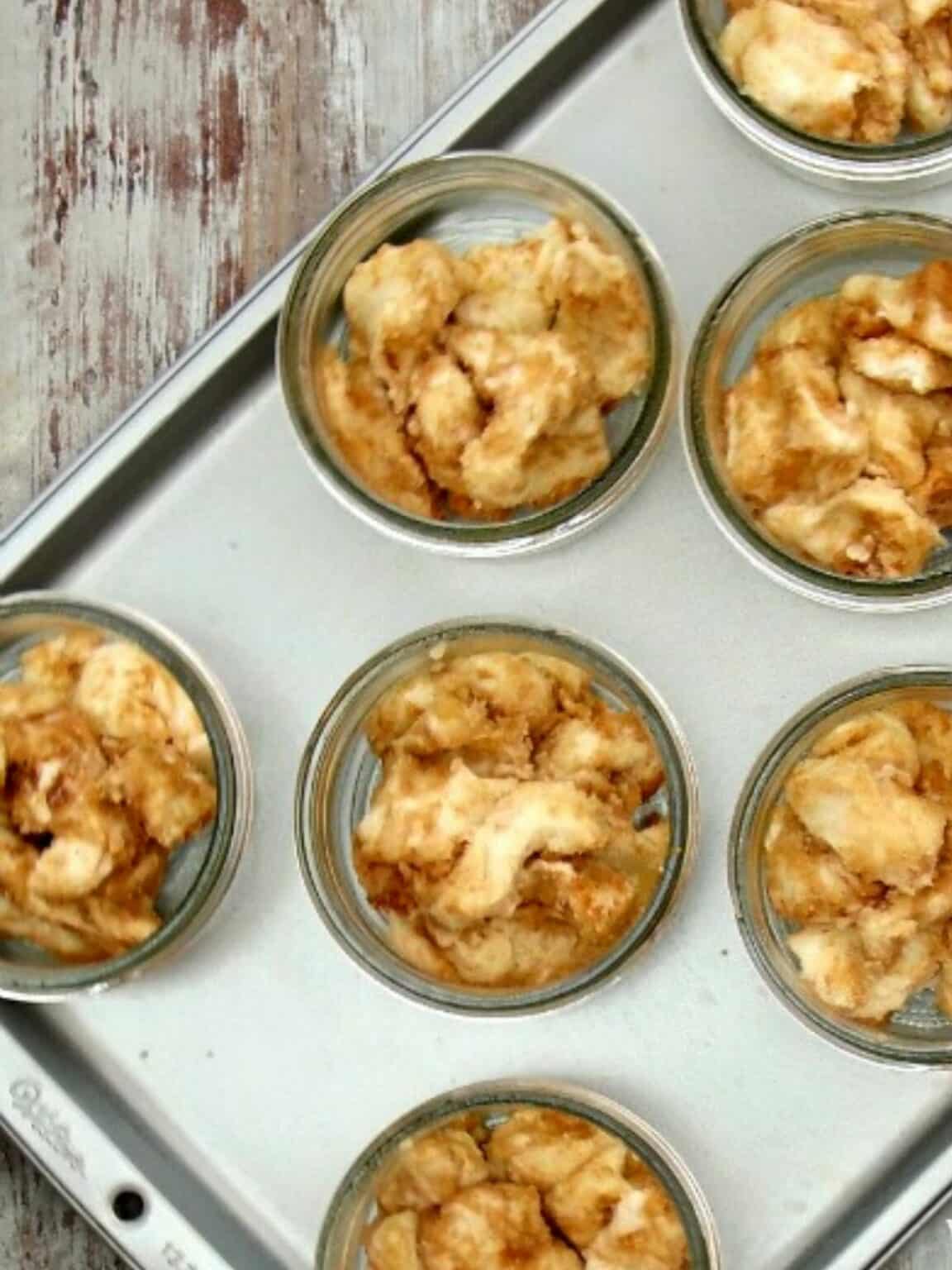 Mason Jar Monkey Bread Easy Recipe